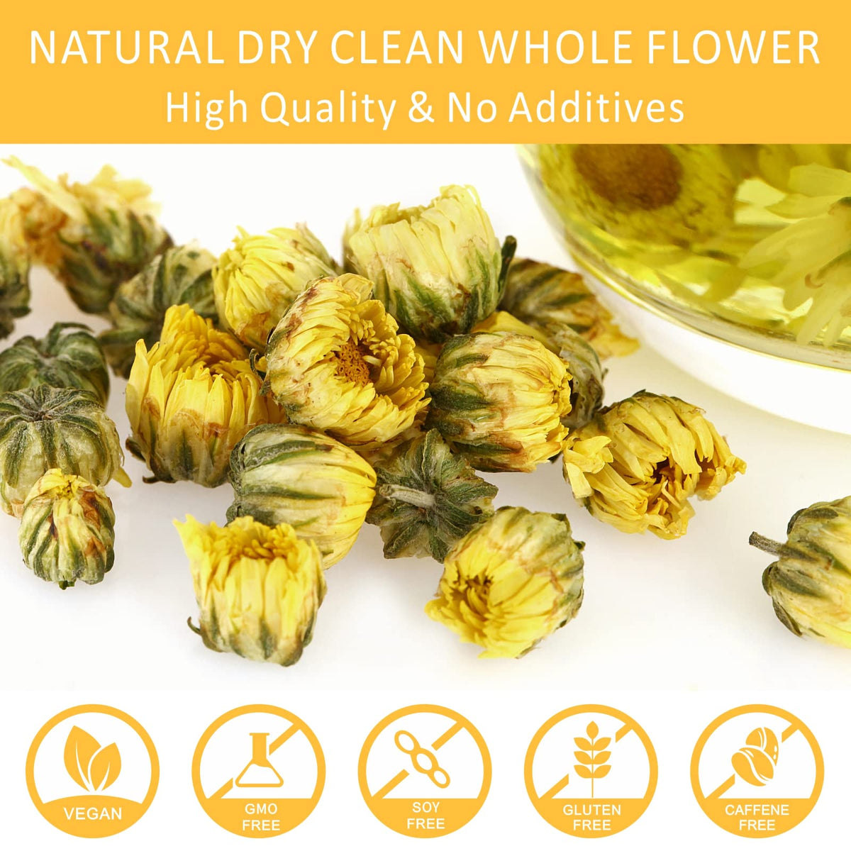 Taiju yellow chrysanthemum tea benefits