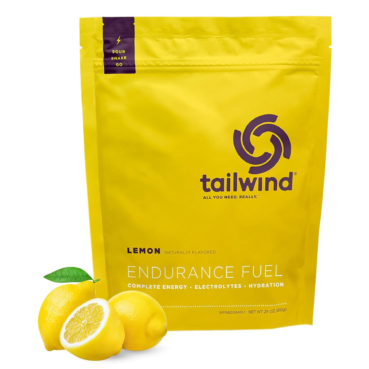 Tailwind Nutrition endurance fuel lemon