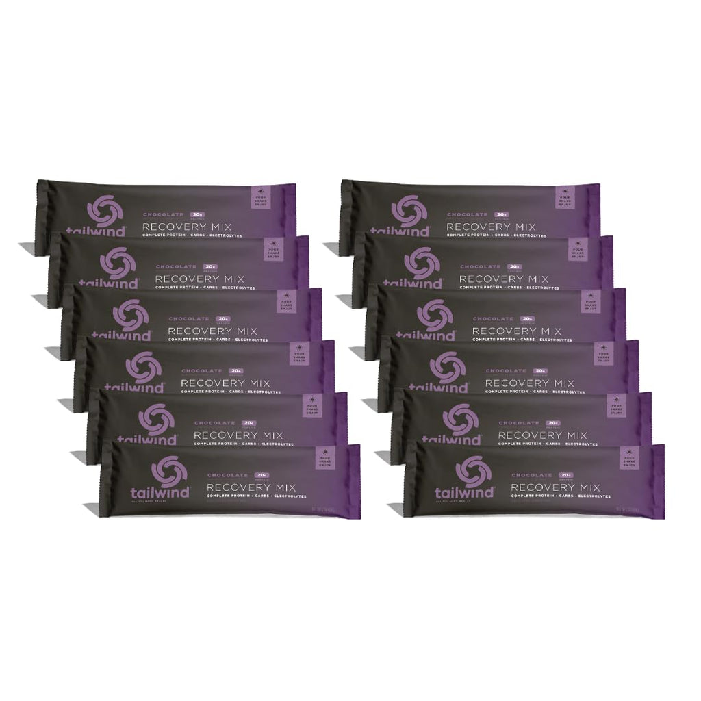 Tailwind Nutrition recovery mix sachets