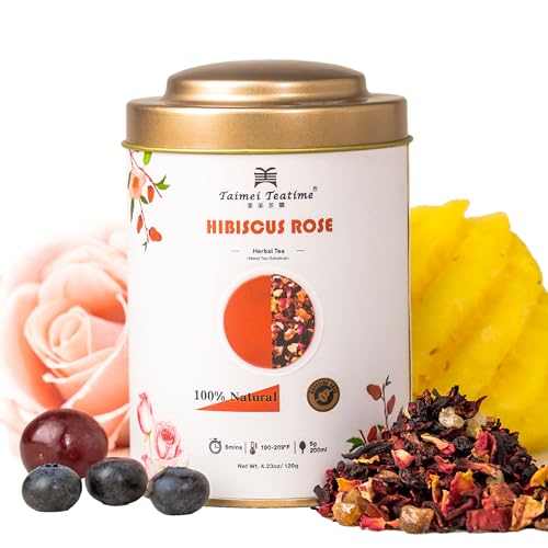 Taimei Hibiscus Rose herbal tea blend
