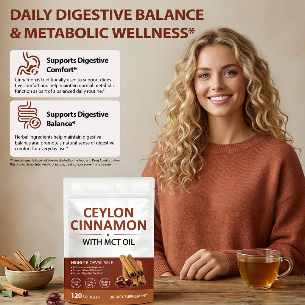 TAKNFDMY Ceylon cinnamon softgels