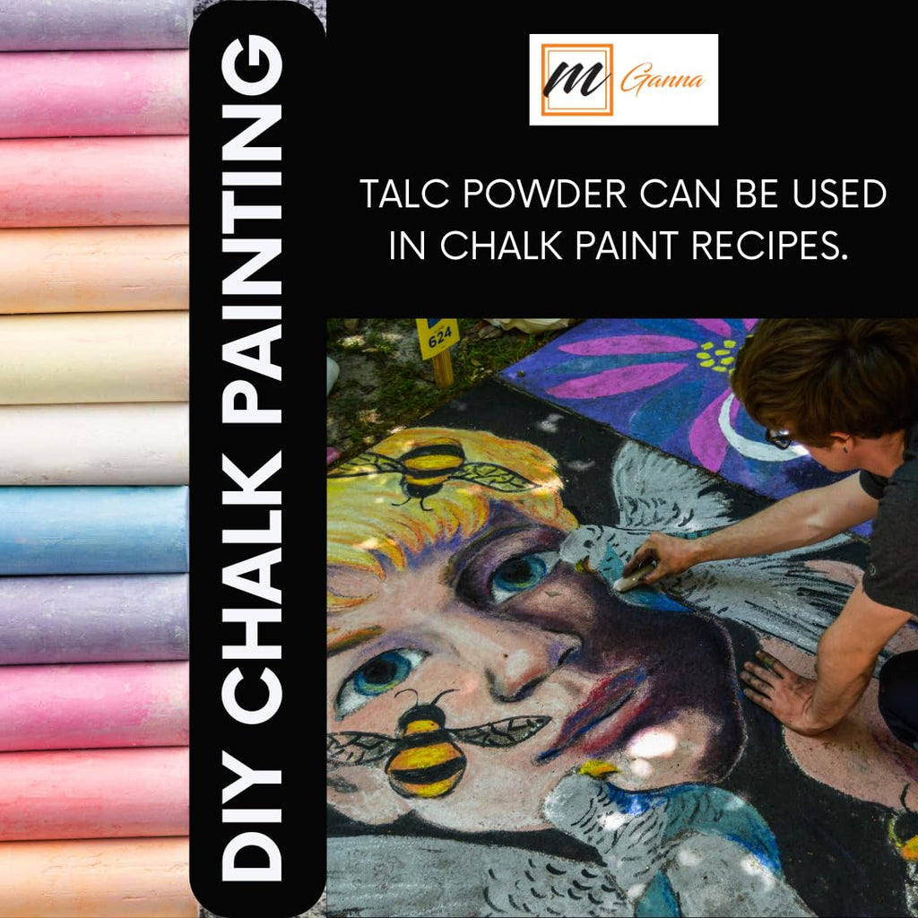 talc for enhancing makeup longevity