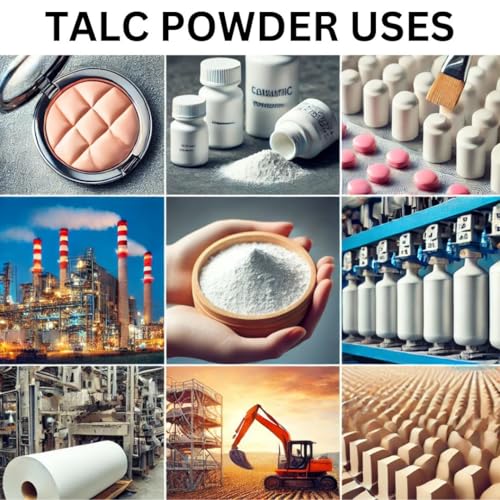 talc powder for a matte look