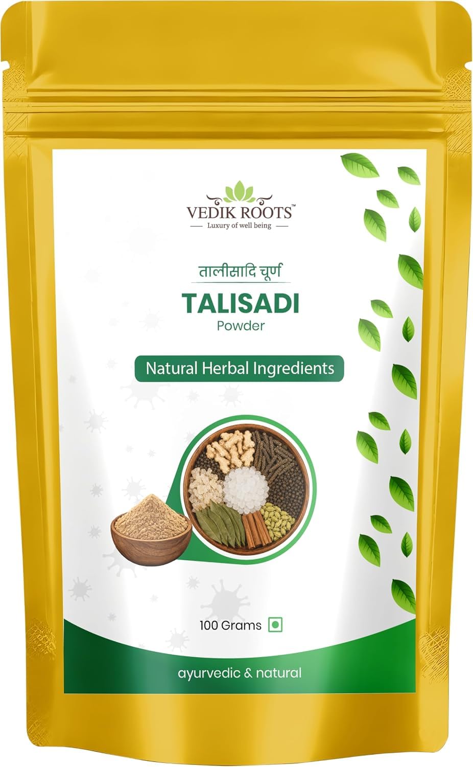 Talisadi powder for dry cough relief
