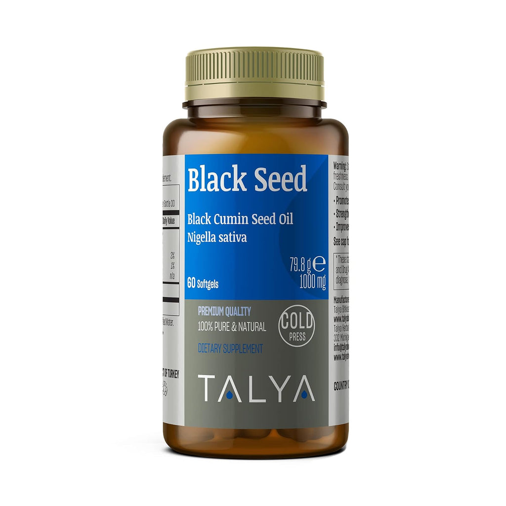 TALYA black seed oil softgels