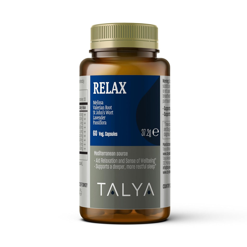 TALYA valerian sleep support capsules