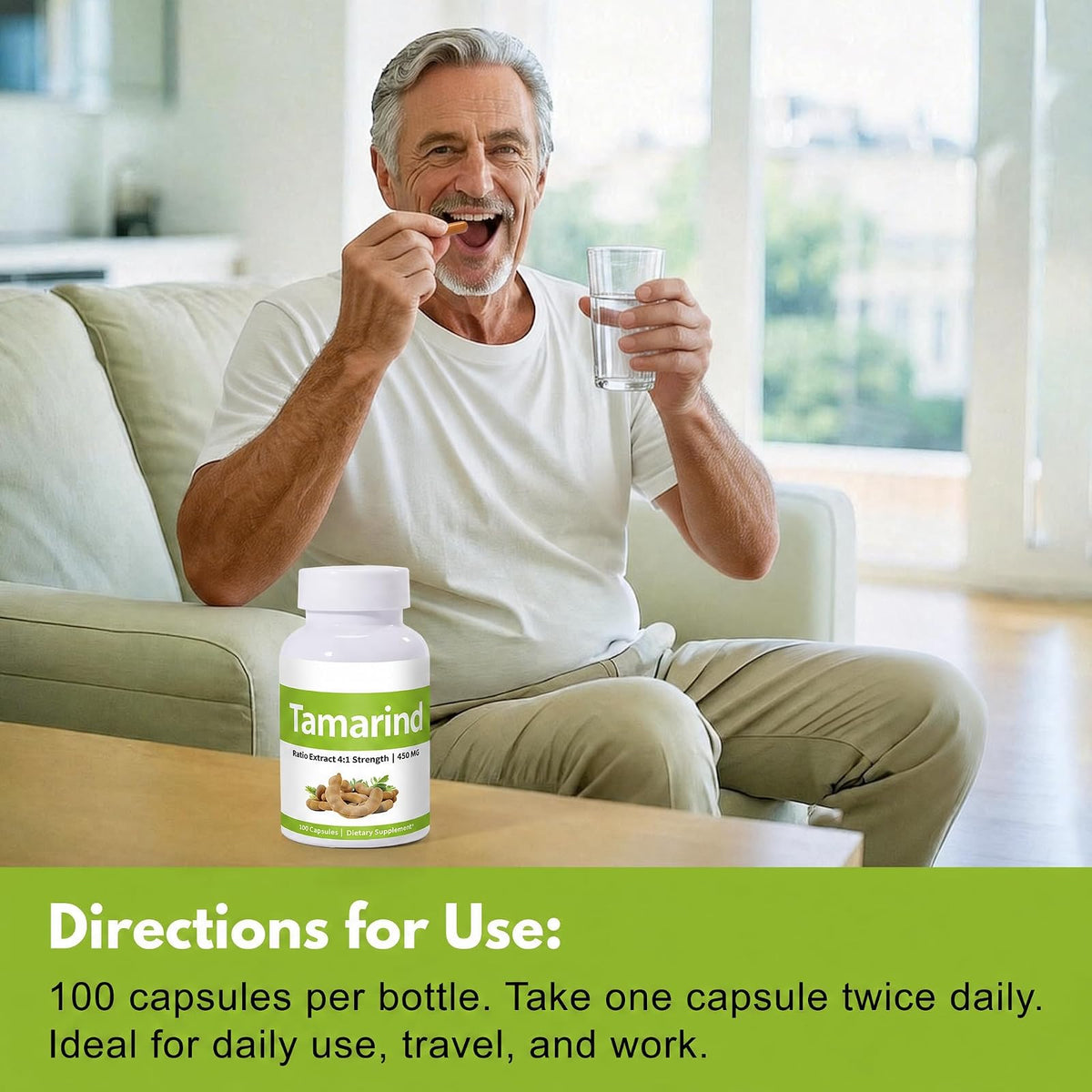 Tamarind capsules for immune support
