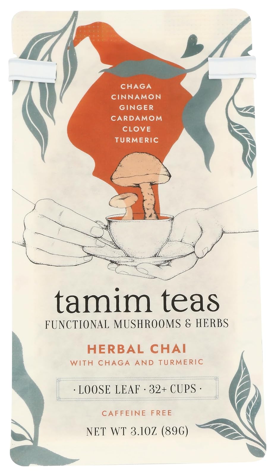 TAMIM TEAS Chaga Chai herbal tea blend