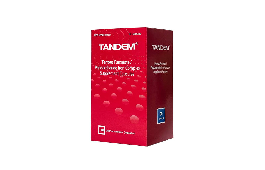 Tandem iron supplement for women