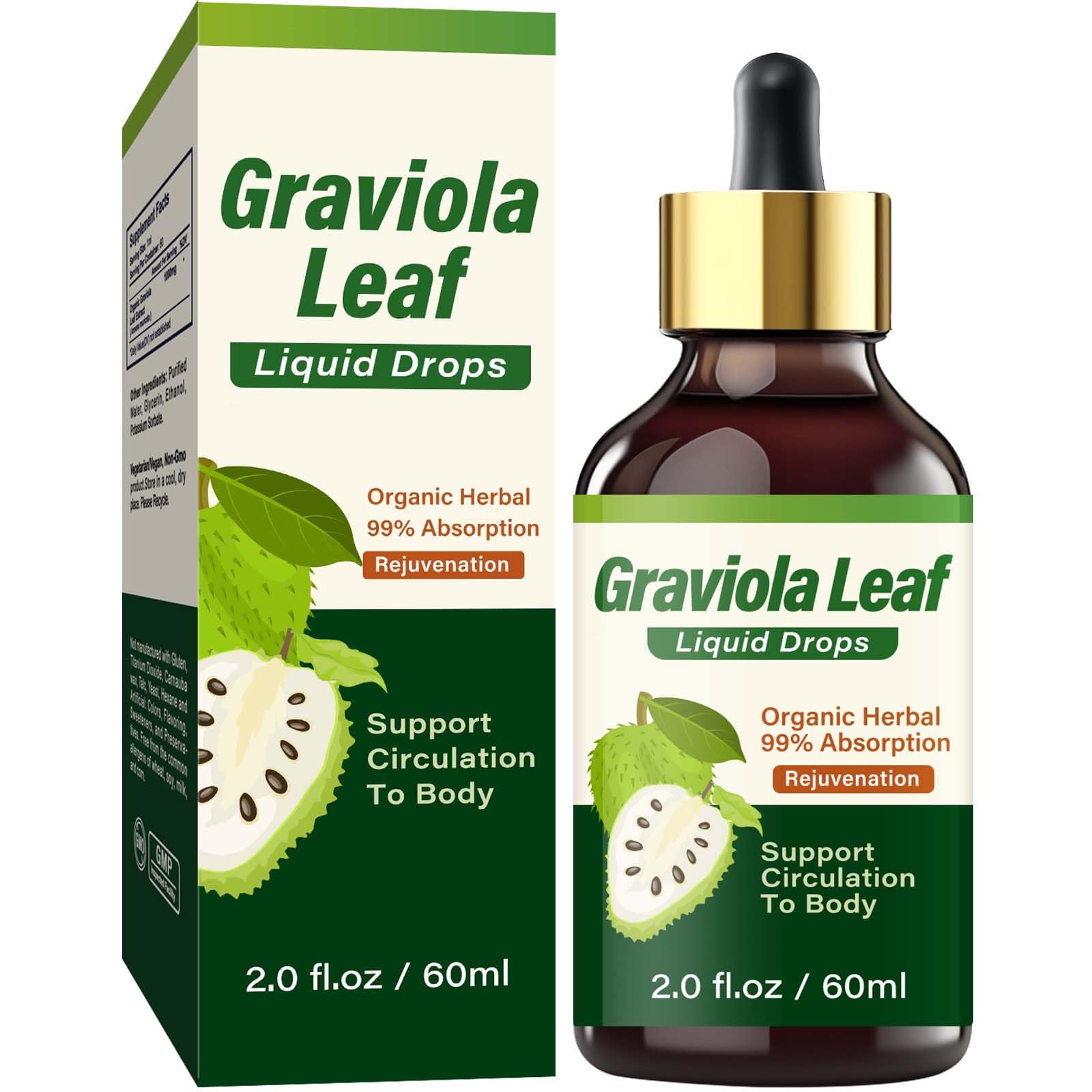 TANGDIAABBCC Graviola Leaf immune support