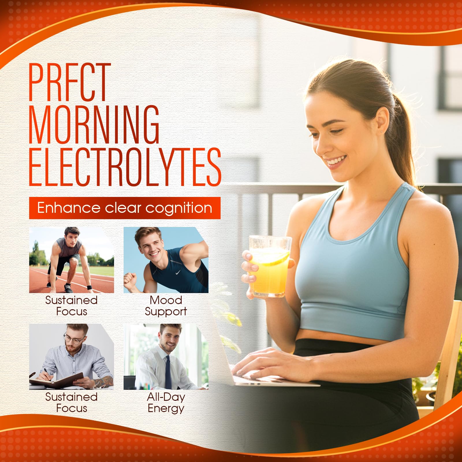 tangerine electrolyte mix for hydration