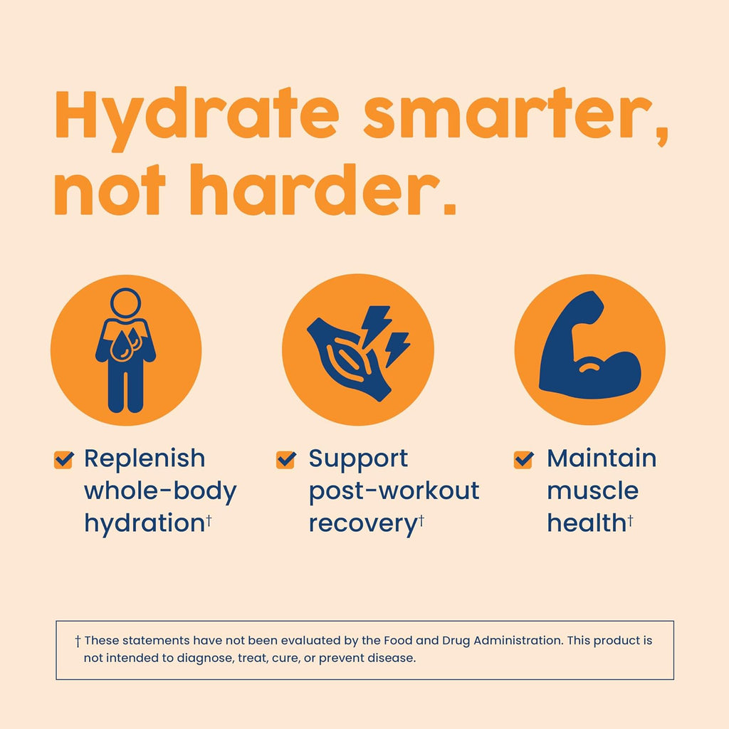 tangerine electrolyte powder for energy boost