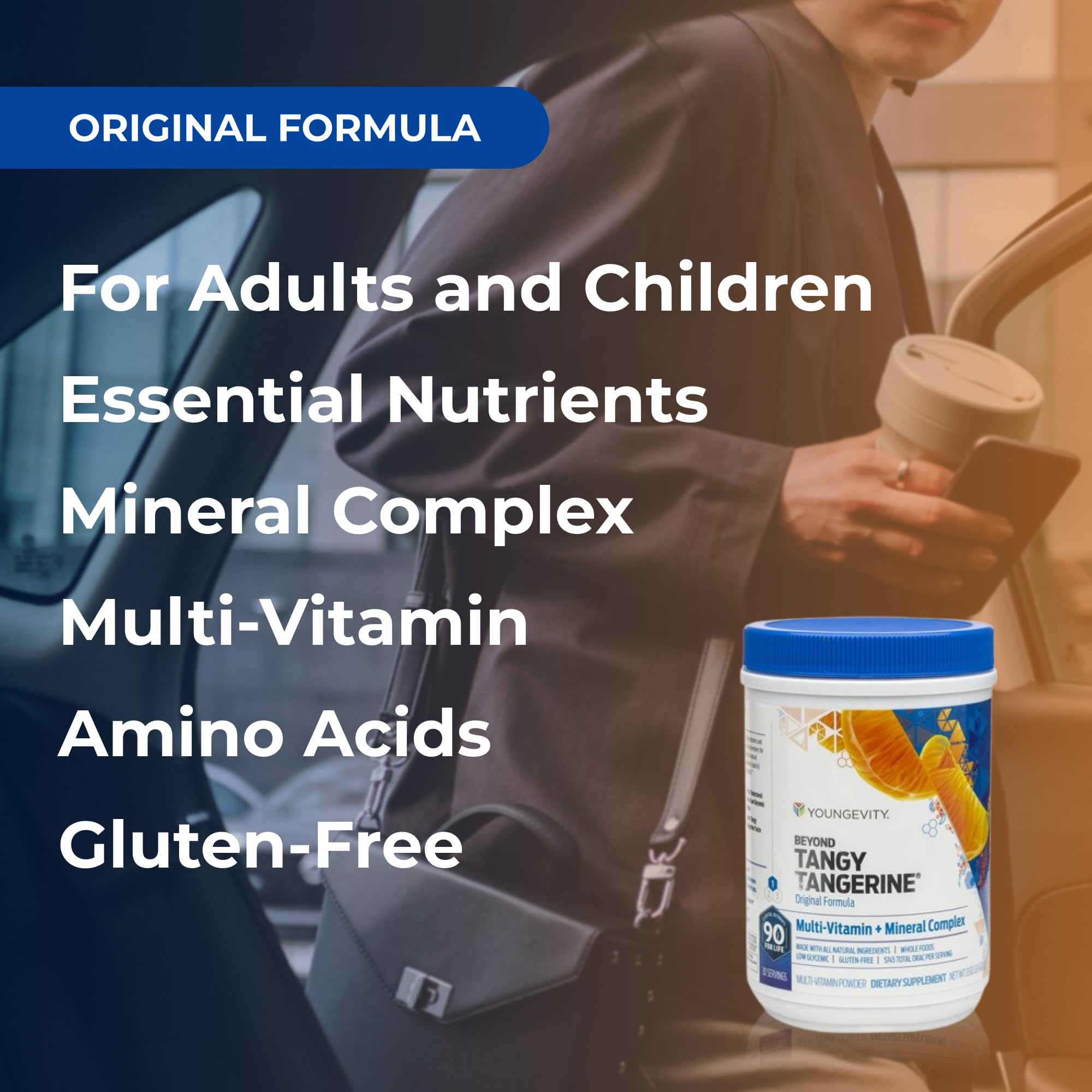 tangerine flavour blended supplements