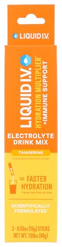 Tangerine flavour vitamin drink mix