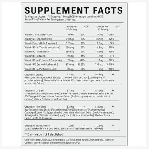 tangerine multivitamins for improved concentration