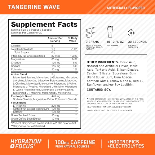 tangerine wave amino energy boost