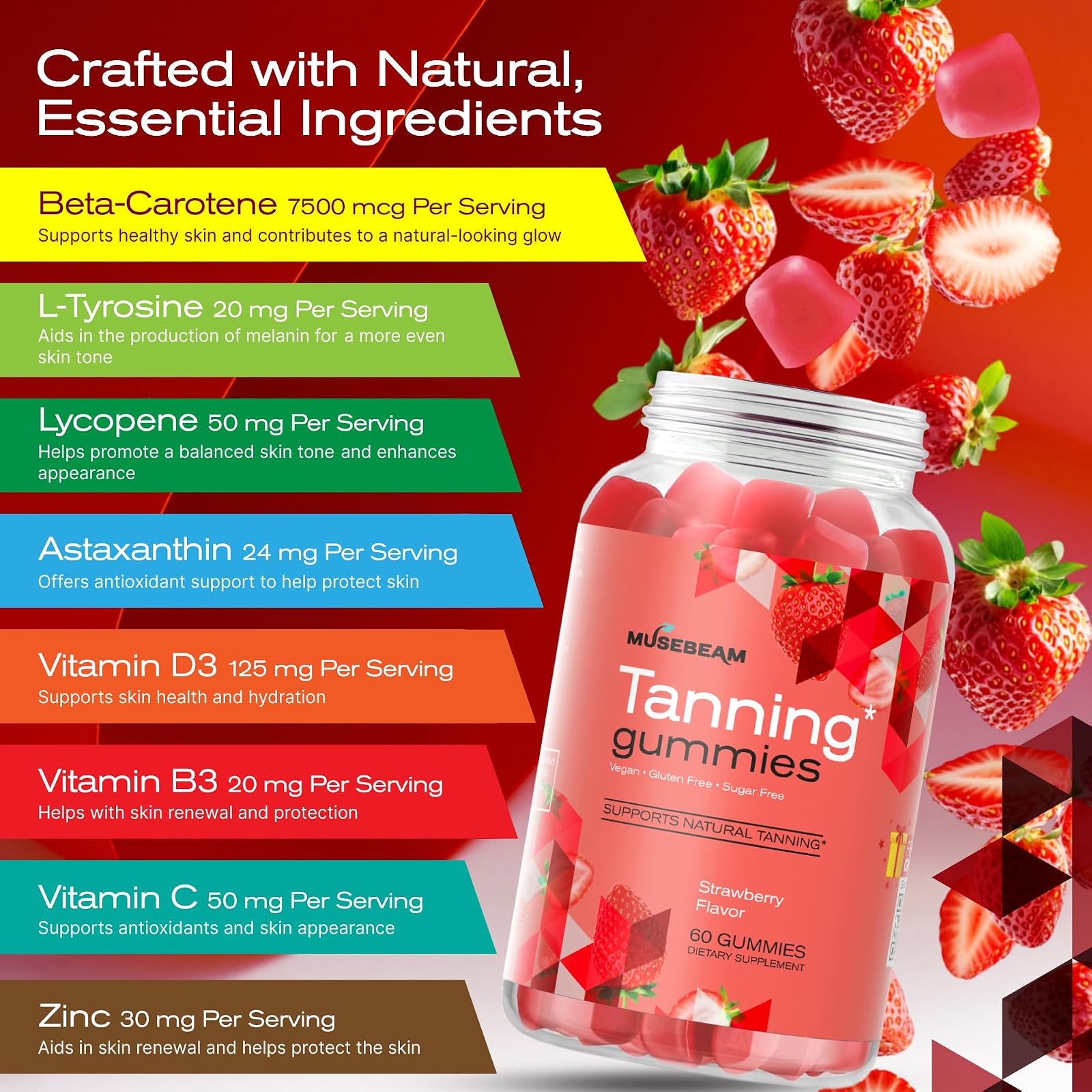 tanning chews for a radiant complexion