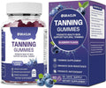 Tanning gummies for natural glow