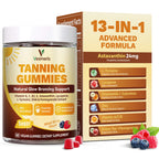 Tanning gummies with astaxanthin benefits