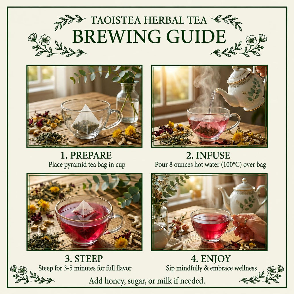 TAOISTEA blood detox herbal infusion