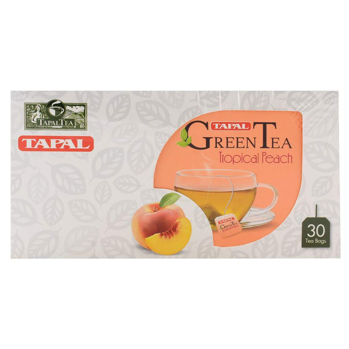 Tapal Tropical Peach Green Tea bags