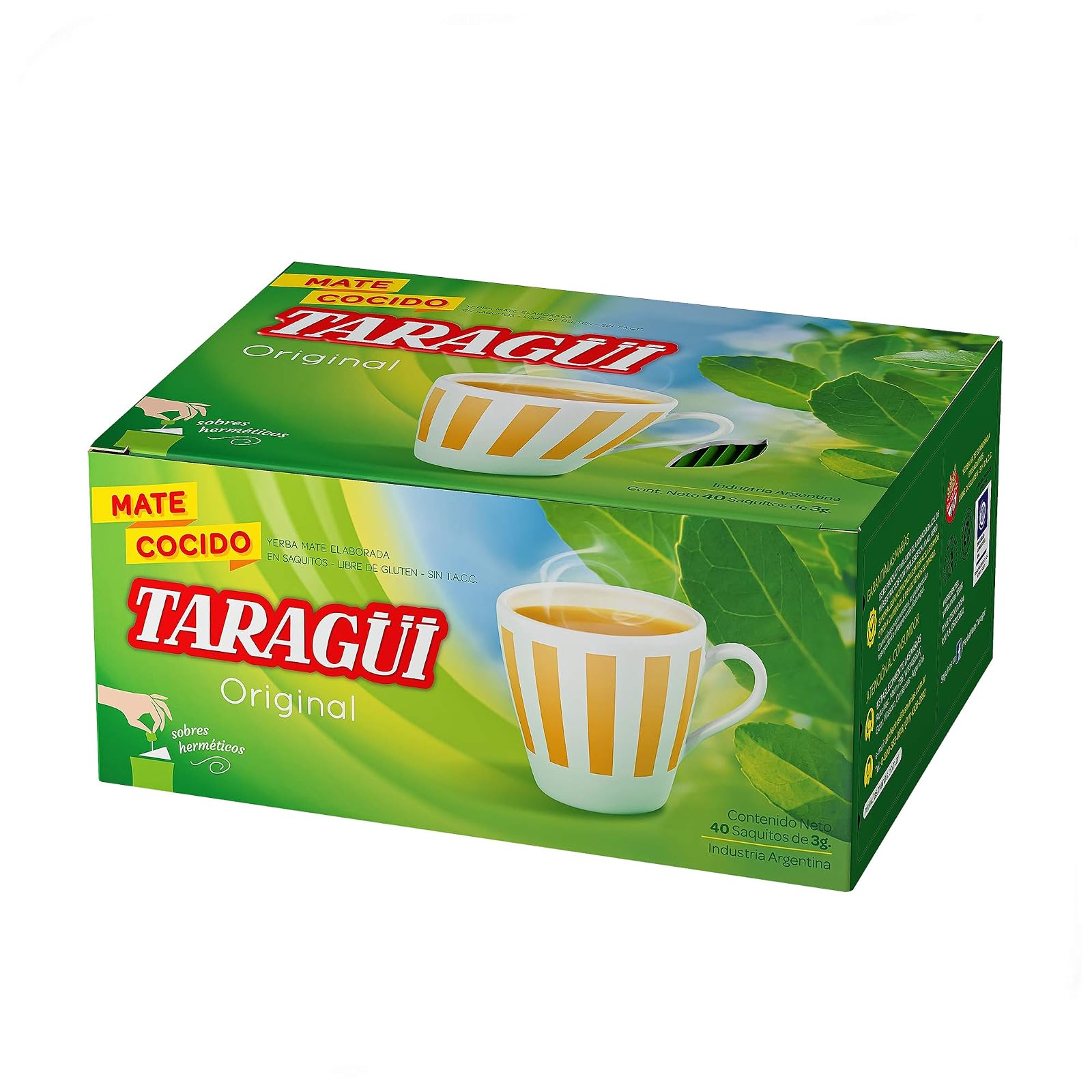 Taragüi yerba mate tea bags