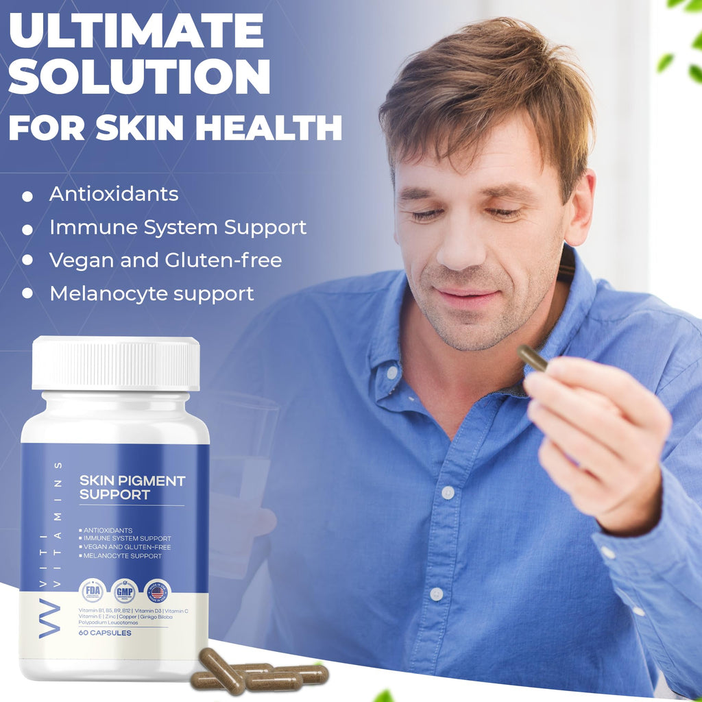 targeted supplements for skin discolouration