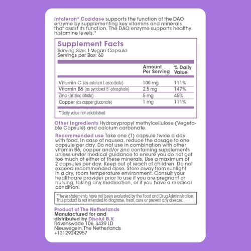 targeted support for histamine-related issues
