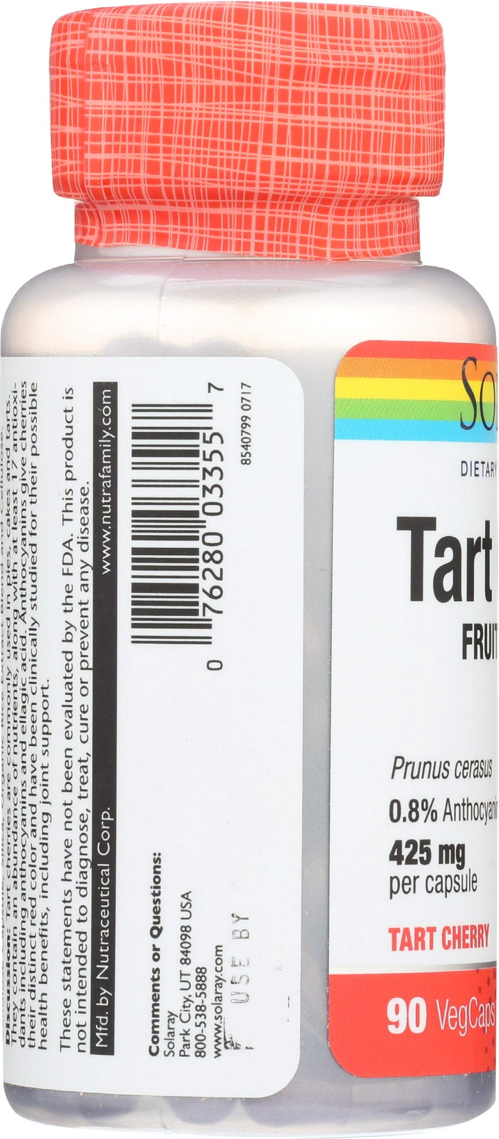 Tart Cherry capsules for everyday wellness
