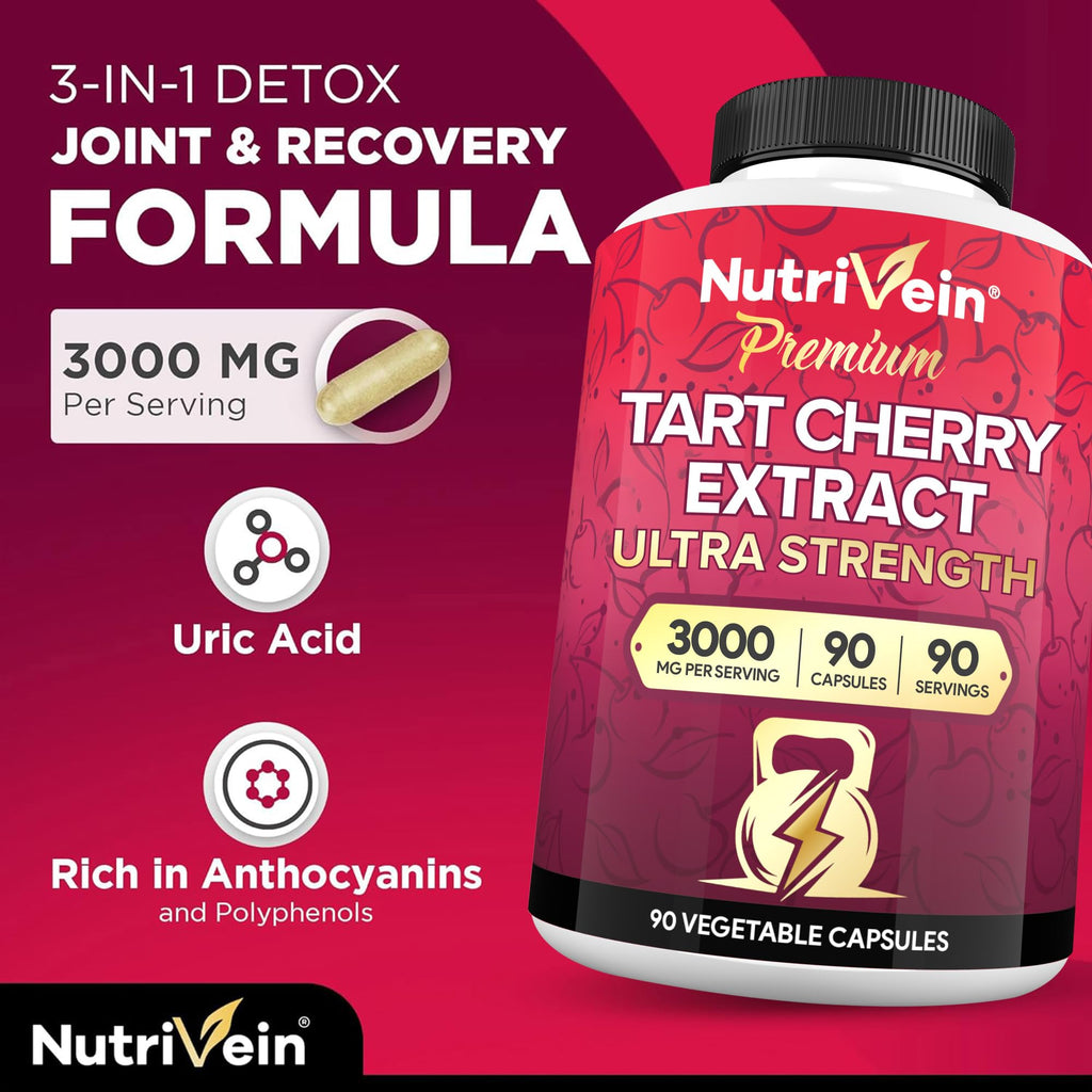 tart cherry capsules for inflammation