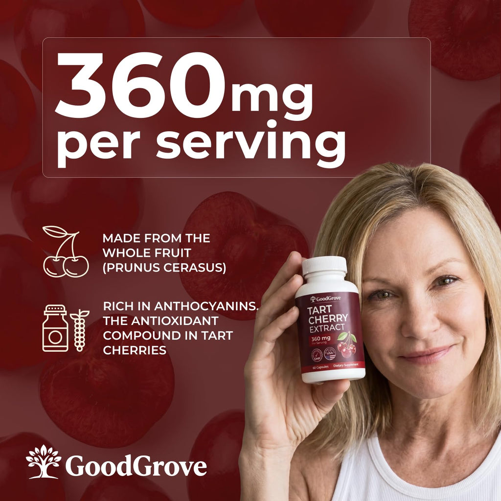 tart cherry capsules for joint support