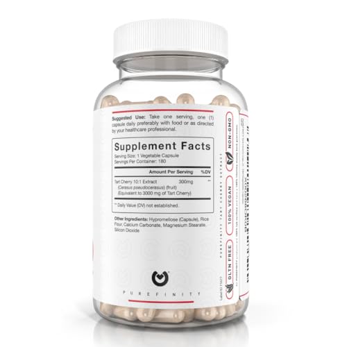 tart cherry capsules for overall health