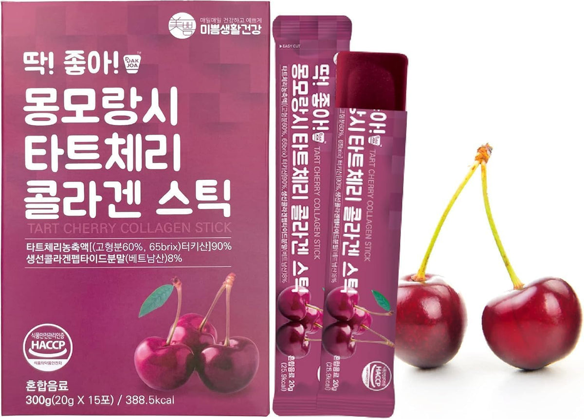 Tart Cherry collagen jelly benefits