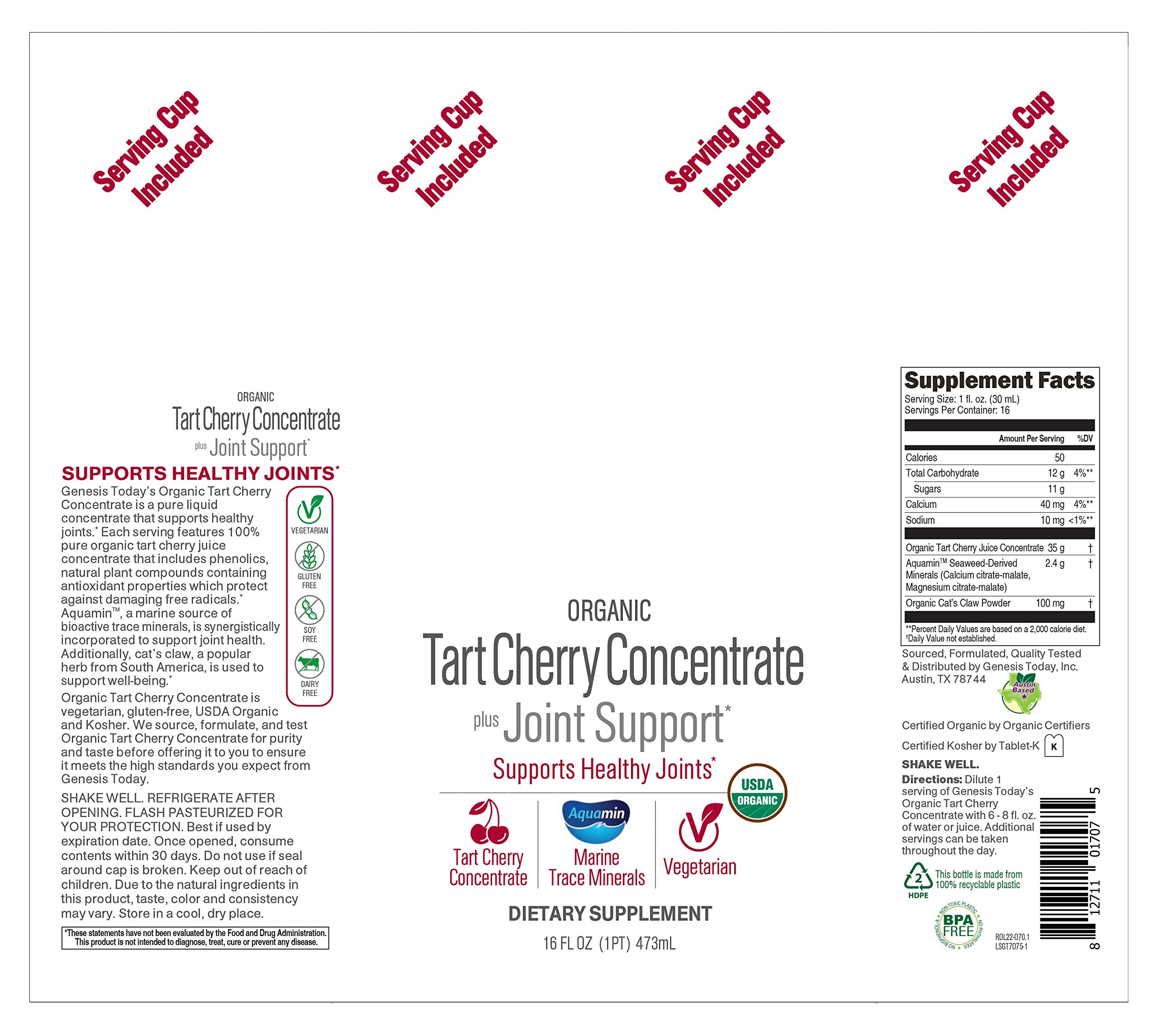tart cherry concentrate for inflammation