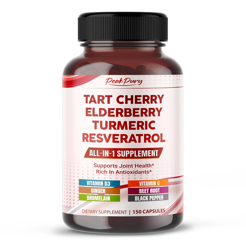 Tart Cherry elderberry health benefits