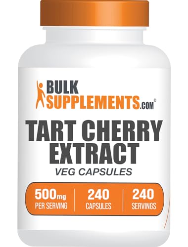 Tart cherry extract antioxidant capsules