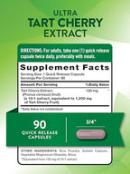Tart cherry extract antioxidant support