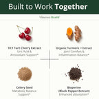 Tart cherry extract for muscle recovery