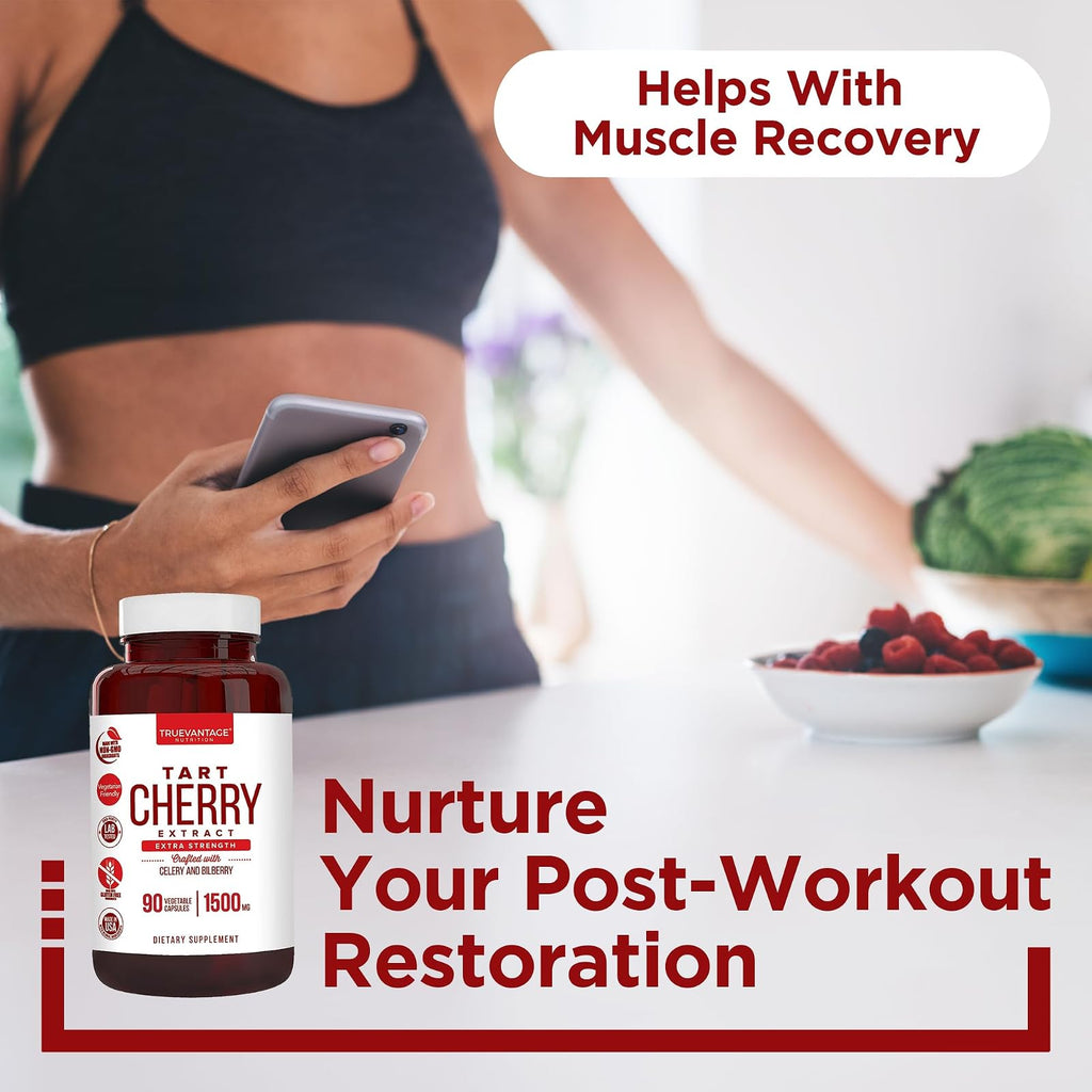 Tart Cherry Extract for muscle recovery