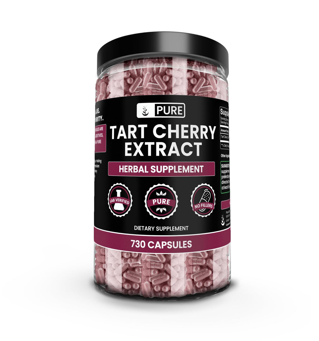 Tart cherry extract for sleep support
