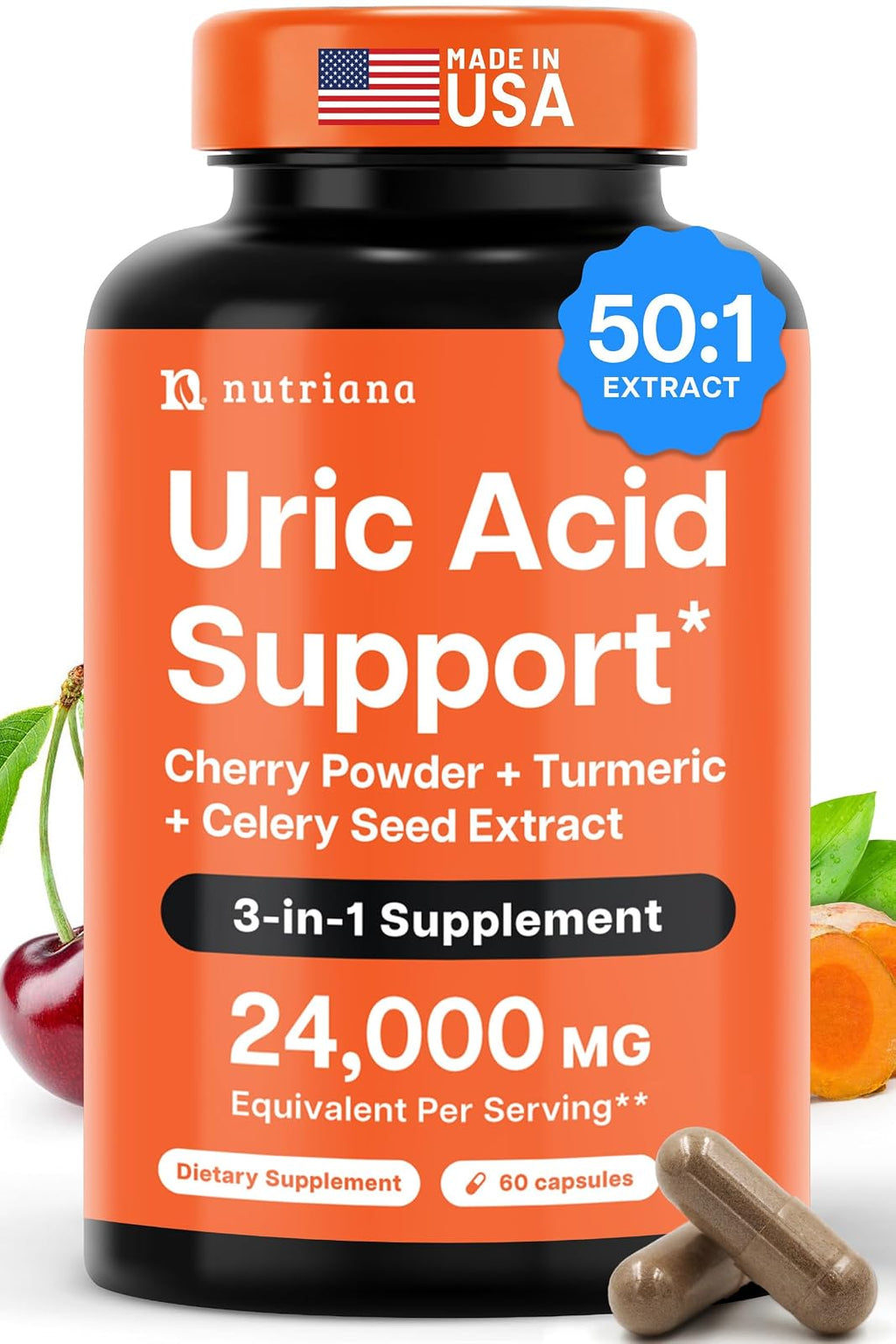 tart cherry extract veggie capsules