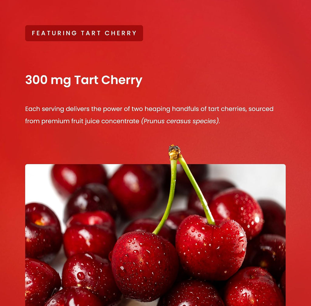 Tart Cherry gummies for seniors