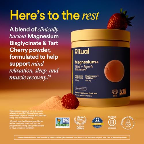 tart cherry magnesium powder benefits