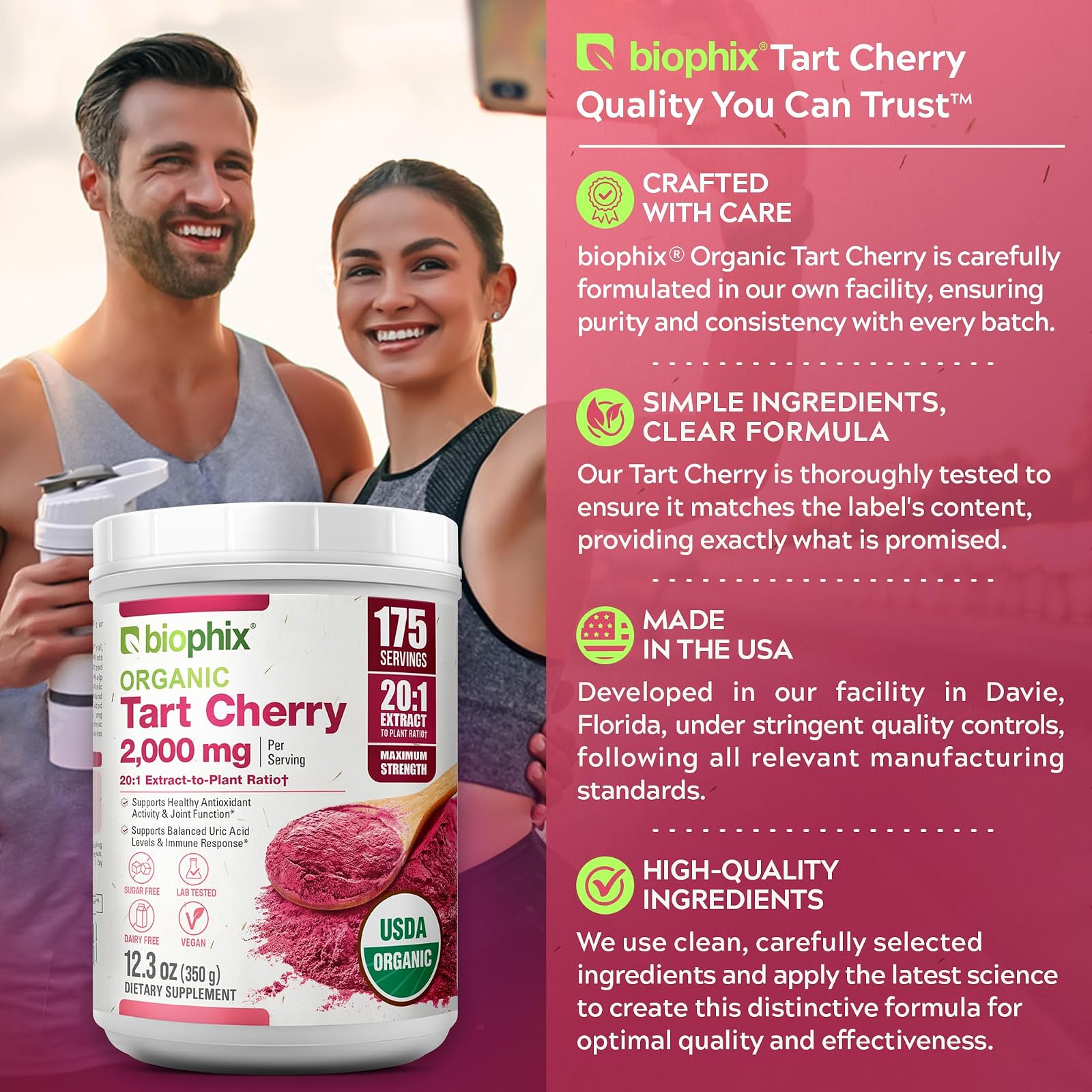 tart cherry powder for inflammation
