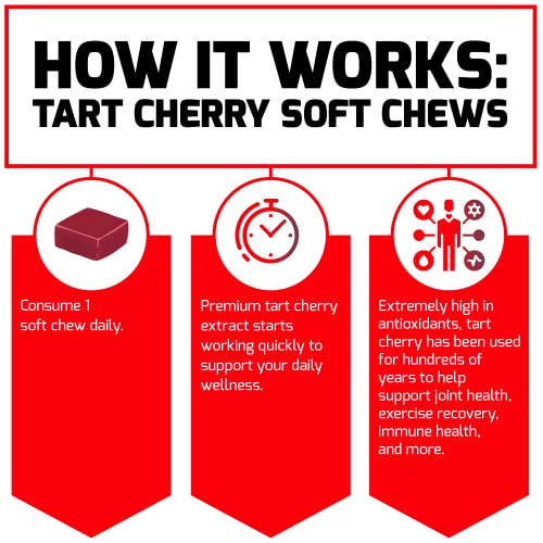 tart cherry soft chews for wellness