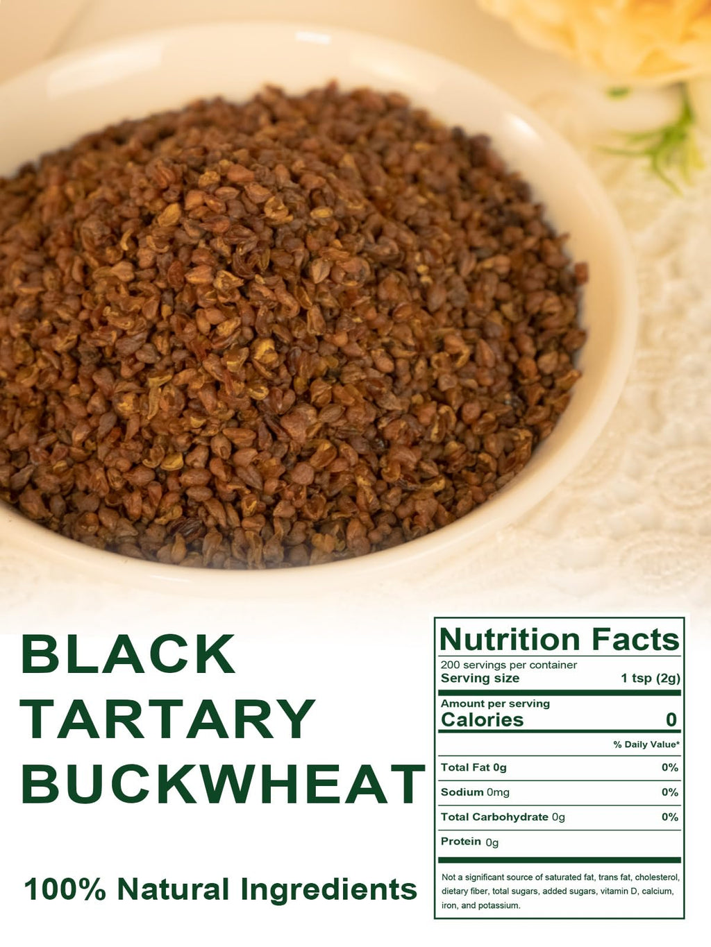 Tartary buckwheat tea for digestion