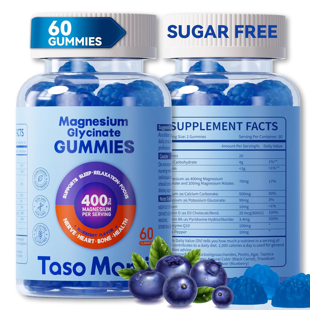 TasoMomi magnesium glycinate gummies