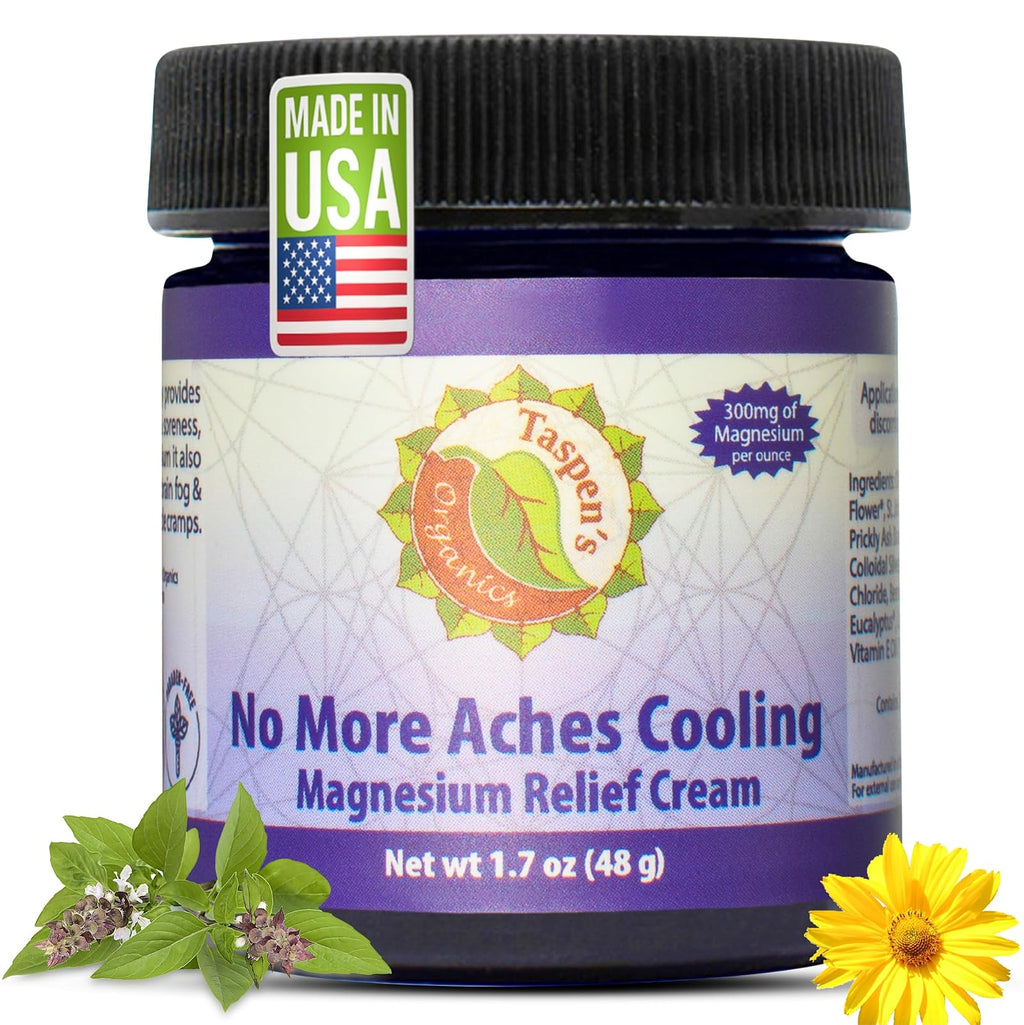 Taspen's Organics magnesium cooling cream