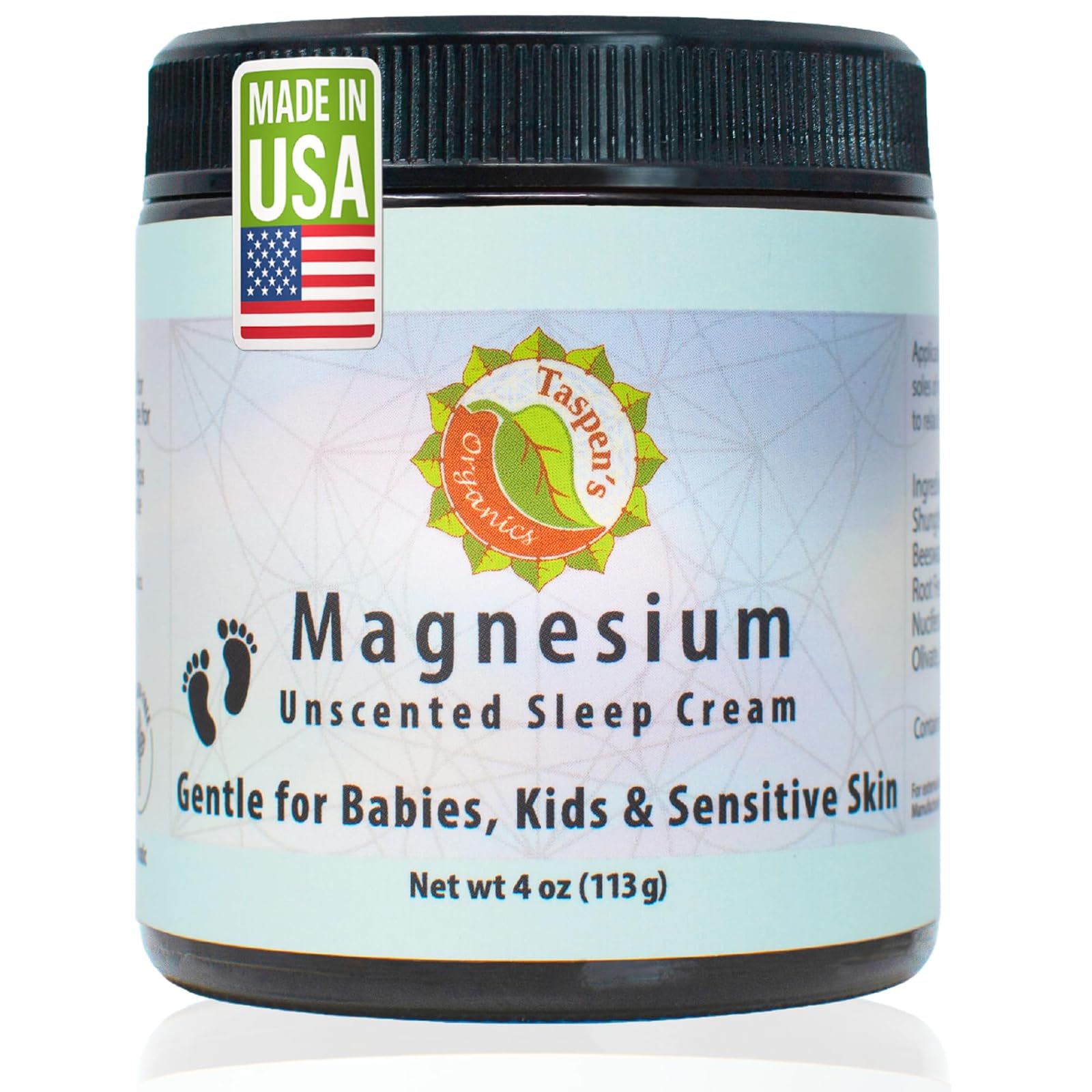 Taspen's Organics magnesium sleep cream
