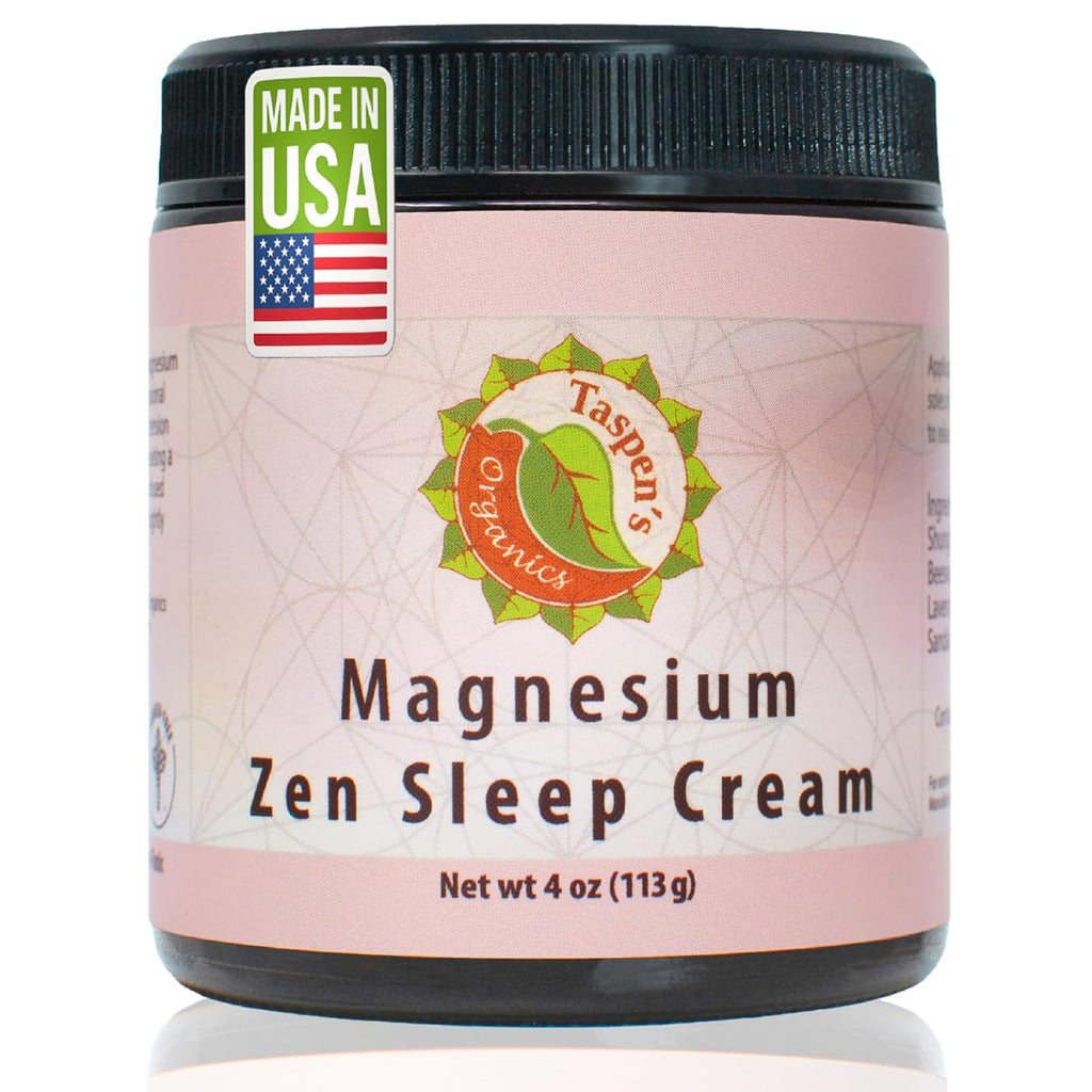 Taspen's Organics magnesium sleep cream